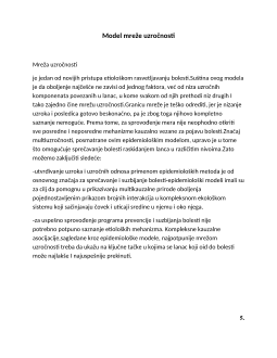 Epidemiološki modeli | studenti.rs